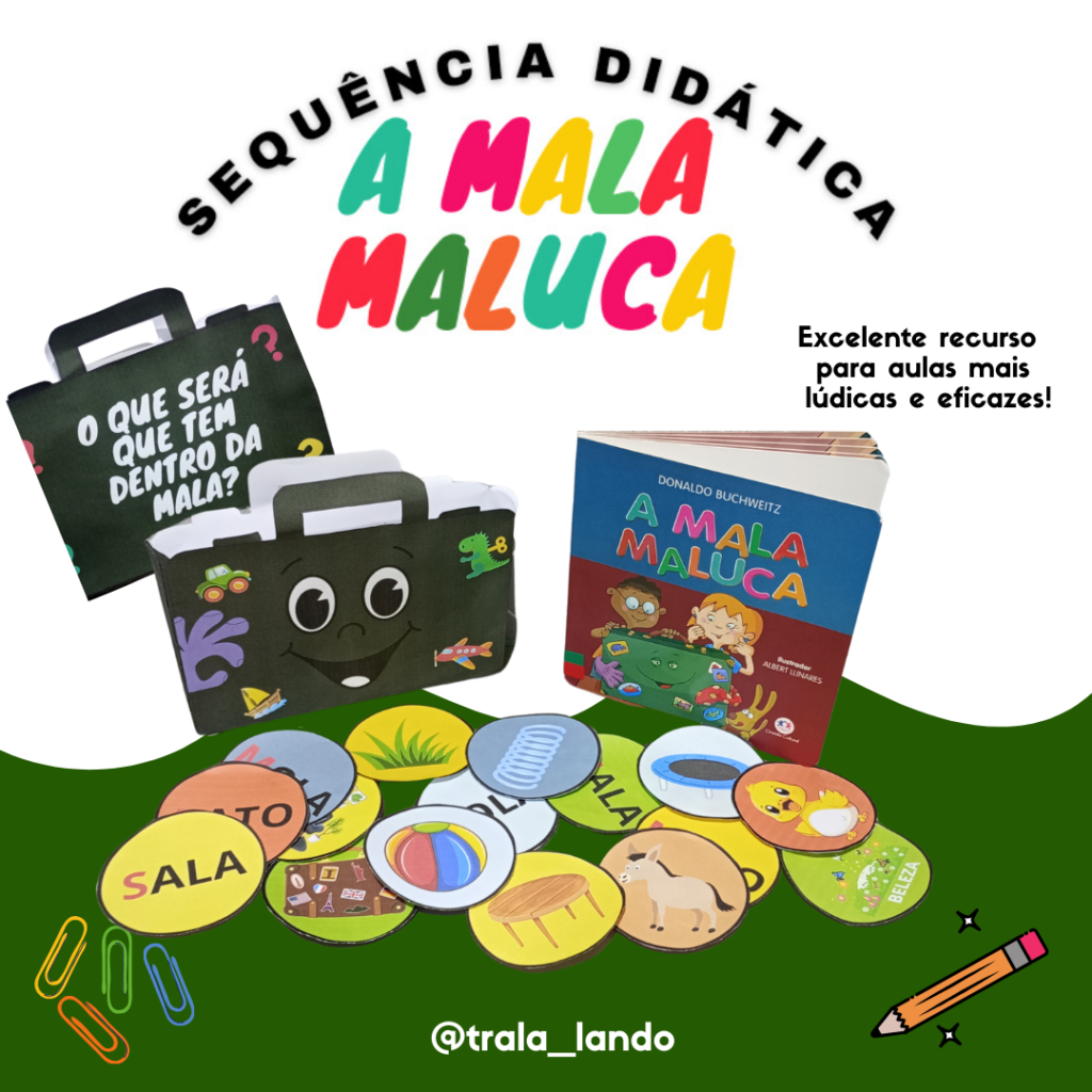 Sequência didática: A Mala Maluca. – Espaço Tralalando